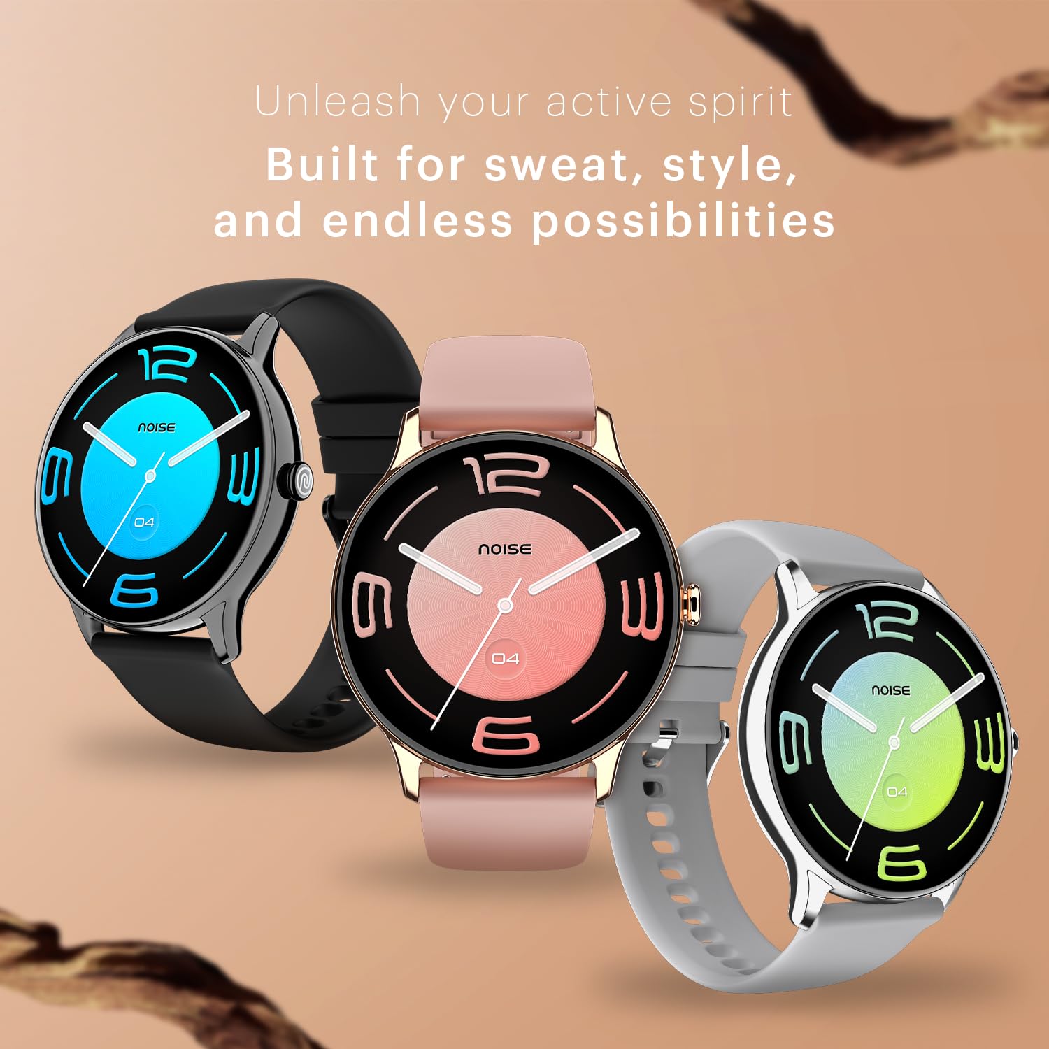 Noise Twist Go Smartwatch – Round Dial, BT Calling